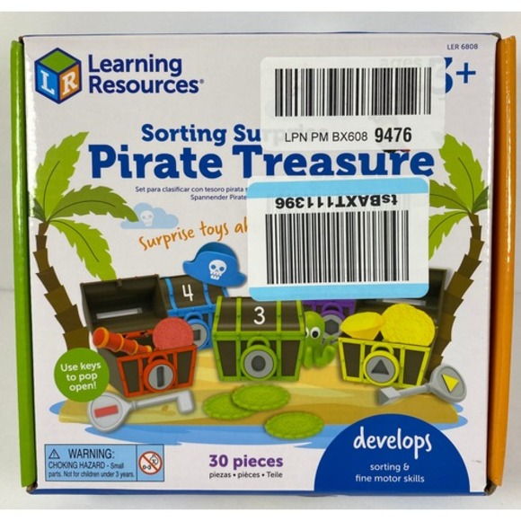 Toys | The Learning Resources Sorting Surprise Pirate Treasure Ages 3 ...